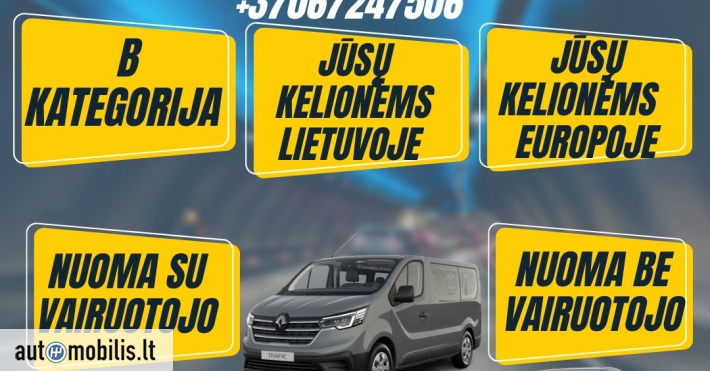 Transporto priemonių nuoma | Automobilis.lt